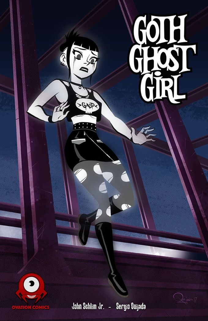 Cómic Goth Ghost Girl. Cómic Infanto Juvenil - Portal Ñoño